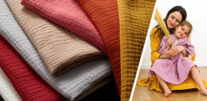 Muslin Tyger online - Billigt & Stort urval » tyg.se