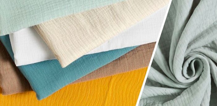 Muslin Tyger online - Billigt & Stort urval » tyg.se